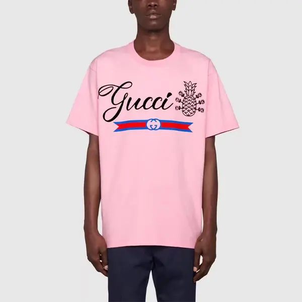 Gucci Pineapple Cotton T-shirt