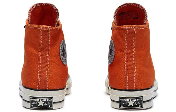 CONVERSE Chuck 70 Hi Sneakers - Orange/white