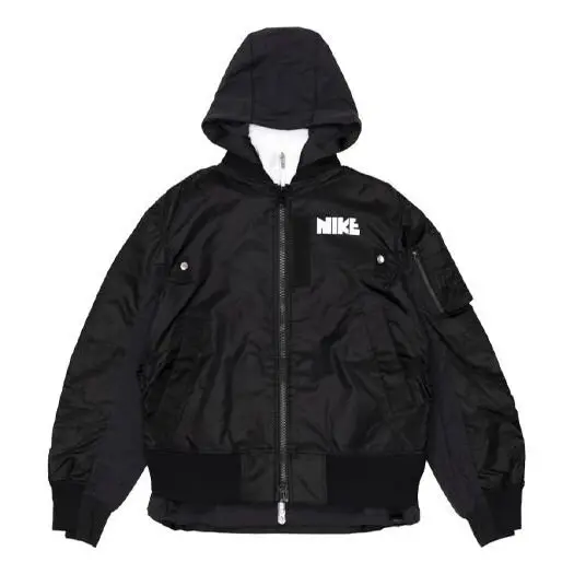 Nike X Sacai Double Layer Hooded Jacket - Multi-color