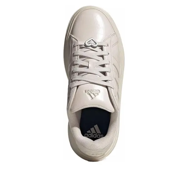 Adidas Grand Court Platform Sneakers - Beige/brown