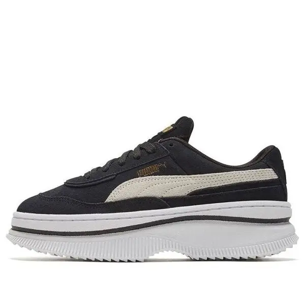 PUMA Deva Suede Platform Sneakers - Black