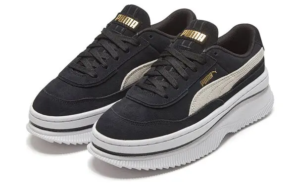 PUMA Deva Suede Platform Sneakers