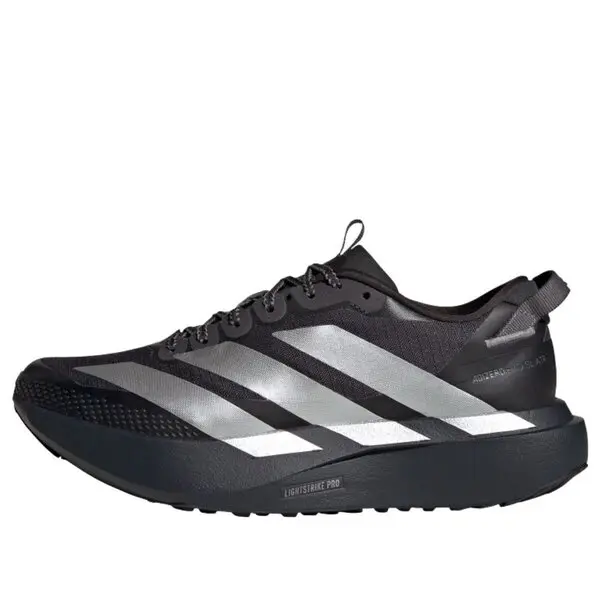 Adidas Adizero Evo Sl Atr Athletic Sneakers - Black/silver Metallic