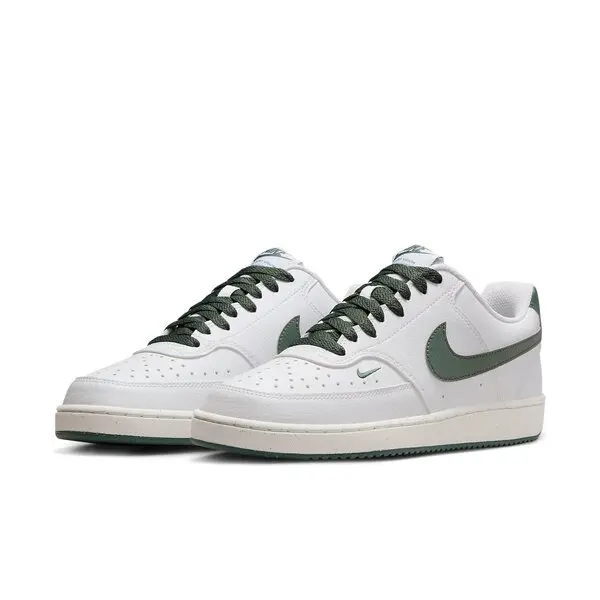 Nike Court Vision Low Next Nature Sneakers - White/green
