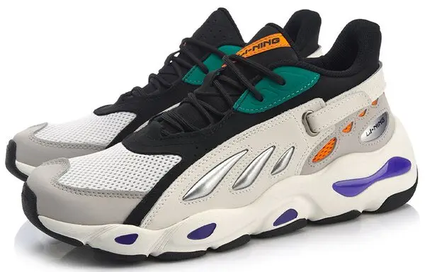 LI-NING Butterfly X New York Fashion Week "gray Black" Sneakers
