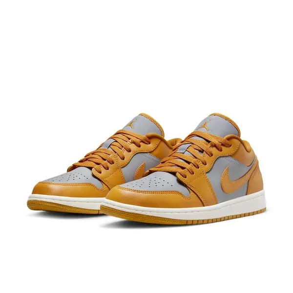 JORDAN 1 Low "chutney" Sneakers - Gray/yellow