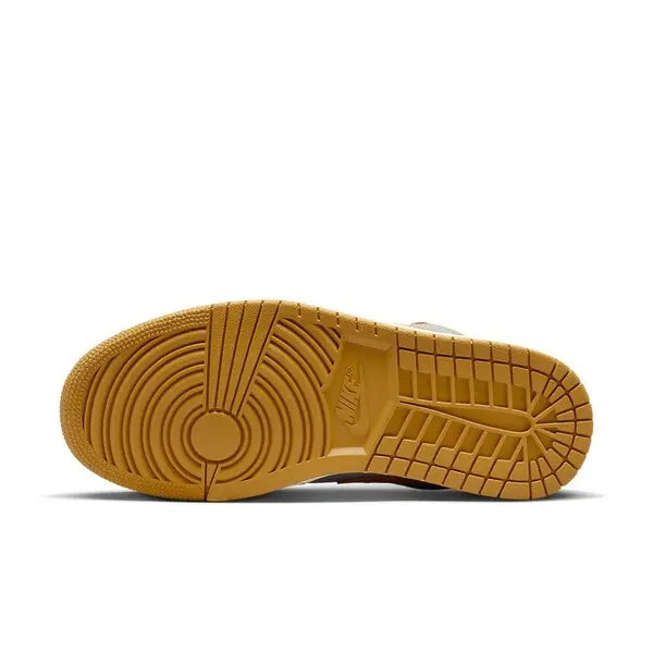 JORDAN 1 Low "chutney" Sneakers - Gray/yellow