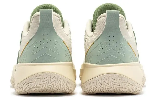 361 DEGREES Big3 Team Athletic Sneakers - Beige/green
