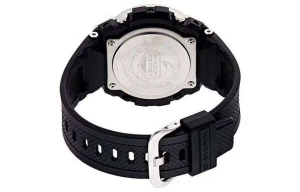 Casio G-shock G-steel Stainless Steel And Resin Watch - Black