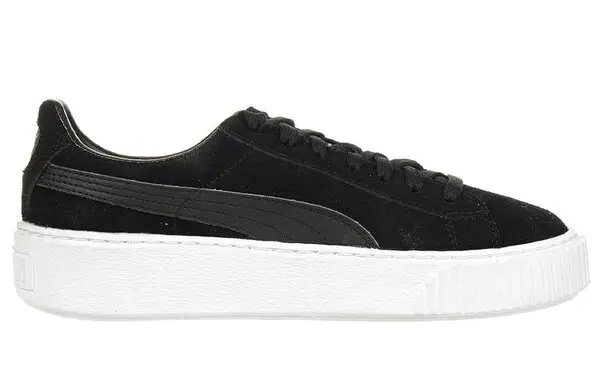 PUMA Suede Platform Jr Casual Shoes - Black