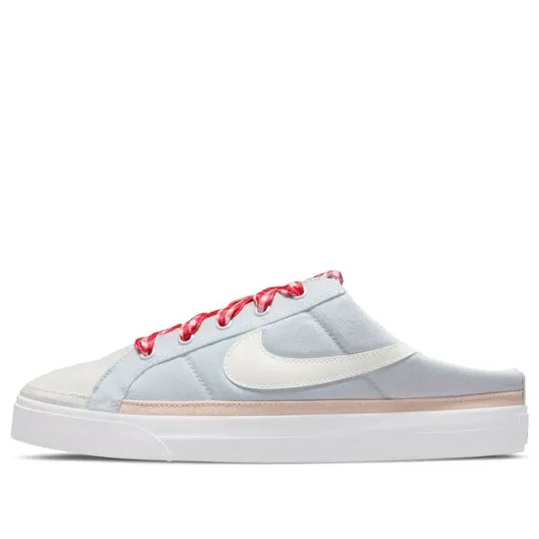 Nike Court Legacy Mule - White/blue/red