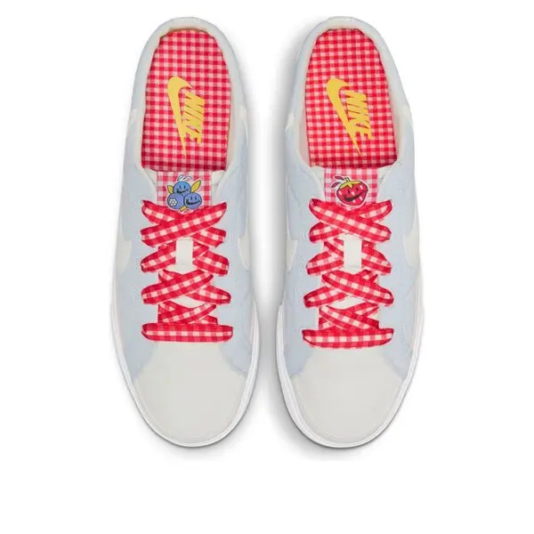 Nike Court Legacy Mule - White/blue/red