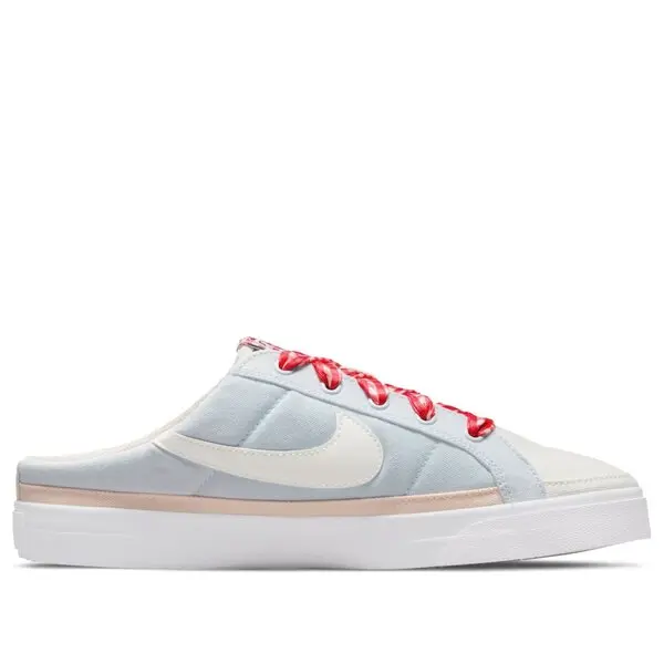 Nike Court Legacy Mule - White/blue/red