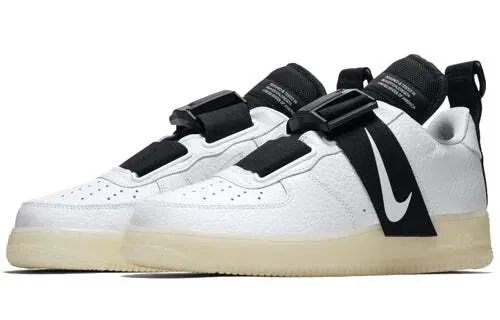 Nike Force 1 Low Utility Qs Sneakers - White/black