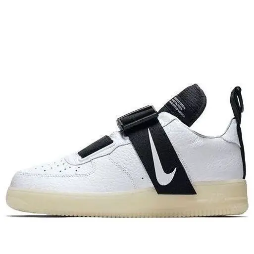 Nike Force 1 Low Utility Qs Sneakers - White/black
