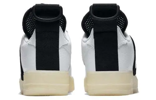 Nike Force 1 Low Utility Qs Sneakers - White/black