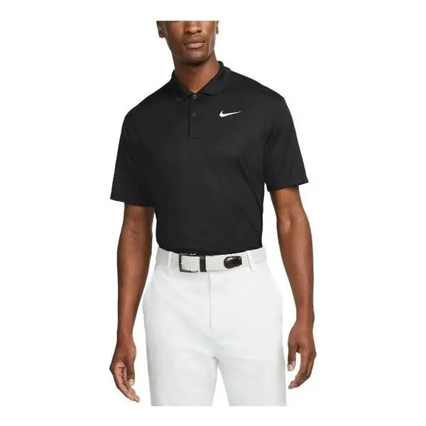 Nike Dri-fit Victory Golf Polo Shirt - Black