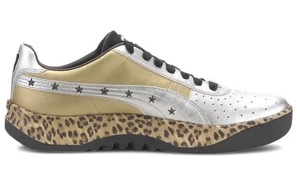 PUMA X Paul Stanley Gv Special "silver Gold Leopard" Sneakers
