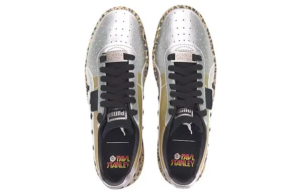 PUMA X Paul Stanley Gv Special "silver Gold Leopard" Sneakers