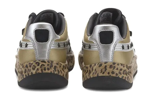 PUMA X Paul Stanley Gv Special "silver Gold Leopard" Sneakers