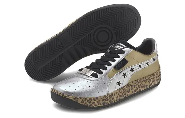 PUMA X Paul Stanley Gv Special "silver Gold Leopard" Sneakers