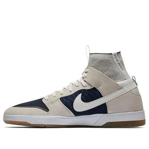Nike Dunk High Elite Sneakers - White/blue