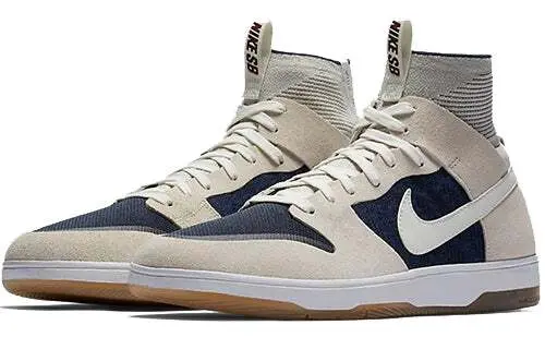Nike Dunk High Elite Sneakers - White/blue