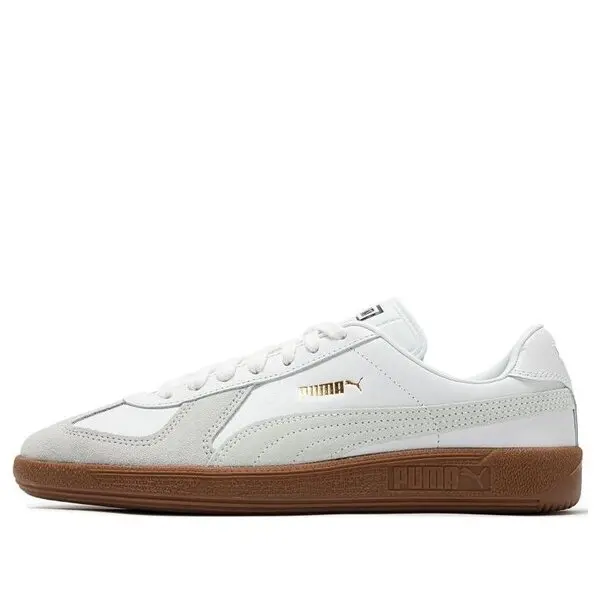 PUMA Army Trainer Low Top Sneakers - White/gray
