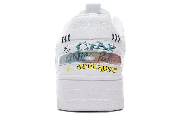 LI-NING Classic Skateboarding X Disney Sneakers - White/yellow