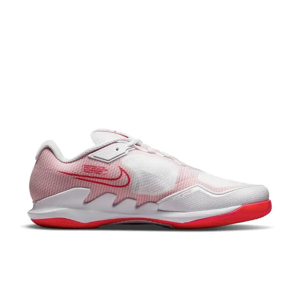 Nike Court Air Zoom Vapor Pro Tennis Shoes - White/red