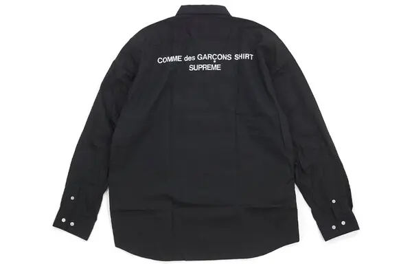 Supreme Fw18 X Comme Des Garcons Shirt Patchwork Button Up Shirt 'multicolor