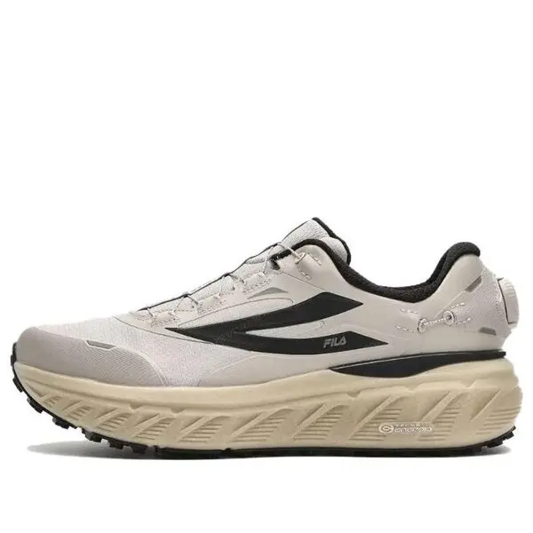 FILA Boa Explorer Running Shoes - Beige/black
