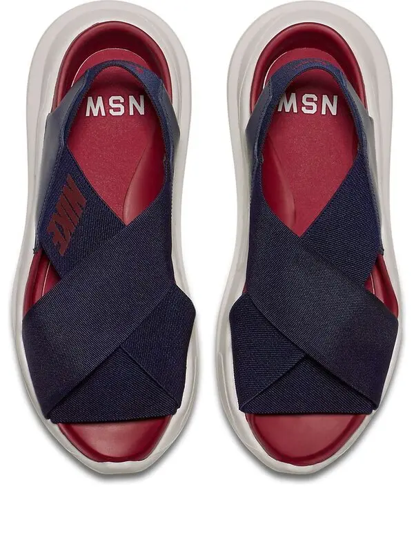 Nike Praktisk Sandal - Blue/gray/red