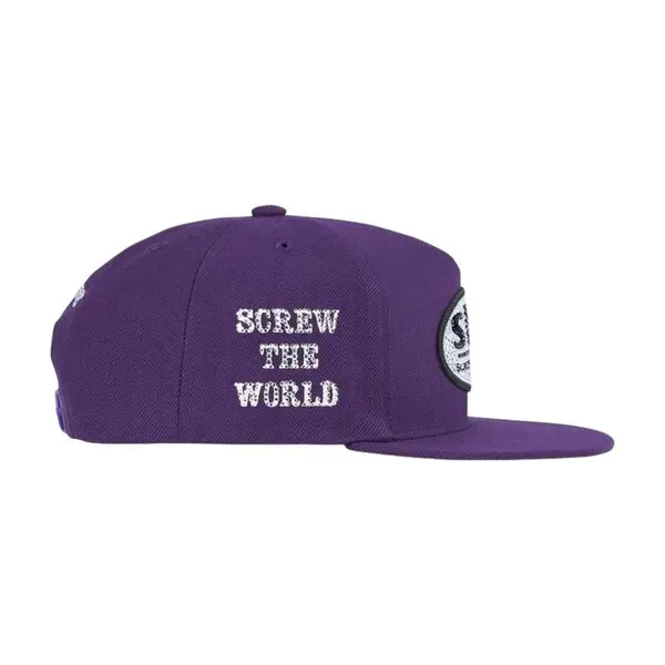 Supreme X Dj Screw Ss26 Suc 5-panel Cap - Purple