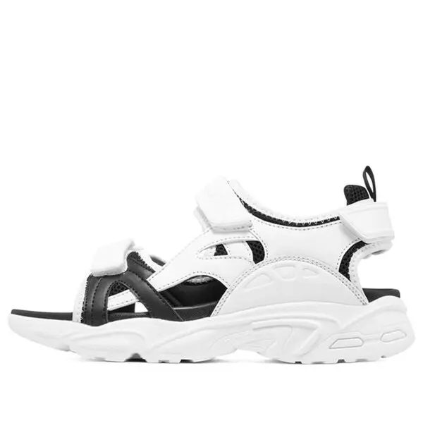 Sketchers Dlites Sandal - White/black