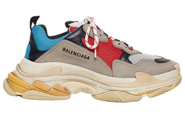 Balenciaga Triple S Sneakers - Blue/grey