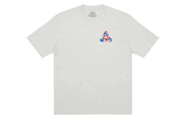 PALACE Back Logo Casual Round Neck Short Sleeve
