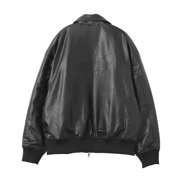 Adidas Premium Essentials Pleather Bomber Jacket