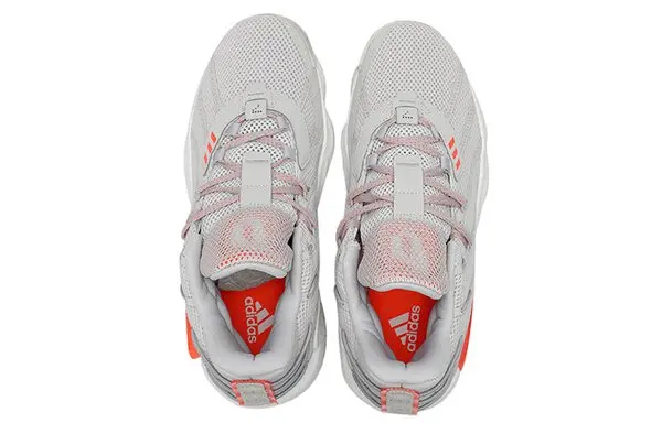 Adidas Dame Gca "standing Room Only" Sneakers - Gray/orangered