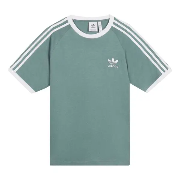 Adidas Originals 3-stripes Tee - Green