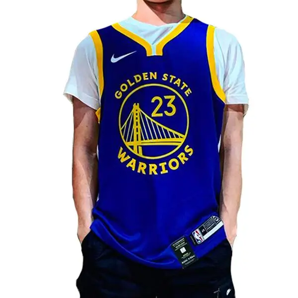 Nike Golden State Warriors Draymond Green Icon Edition Jersey - Blue
