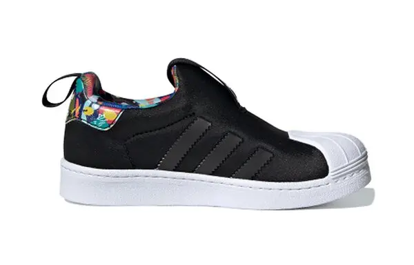 Adidas Superstar 360 J Slip-on Sneakers - Black