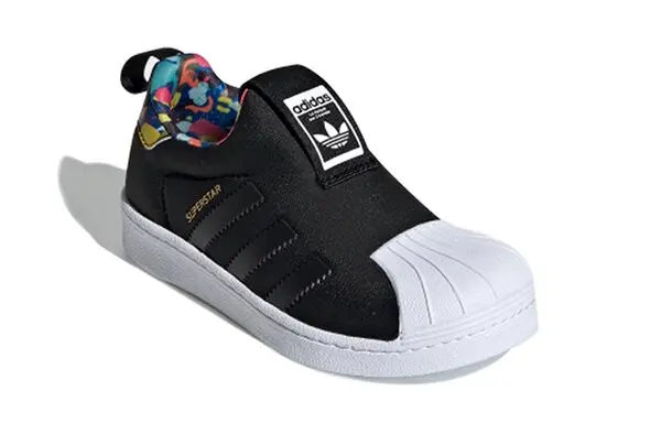 Adidas Superstar 360 J Slip-on Sneakers - Black