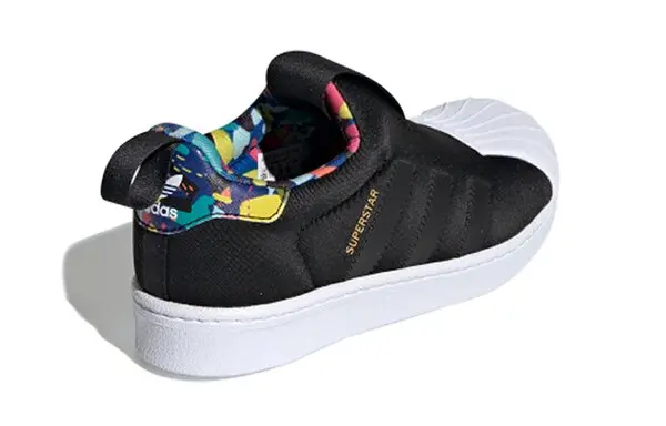 Adidas Superstar 360 J Slip-on Sneakers - Black