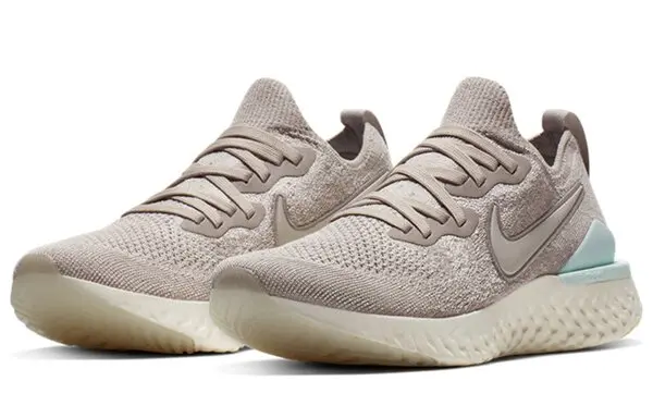 Nike Epic React Flyknit 2 "moon Particle - Grey/green