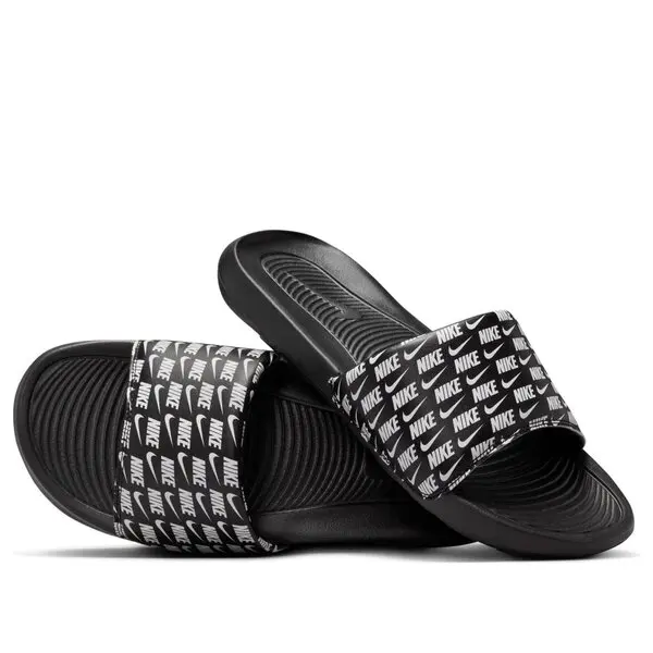 Nike Victori One Slide Print - Black