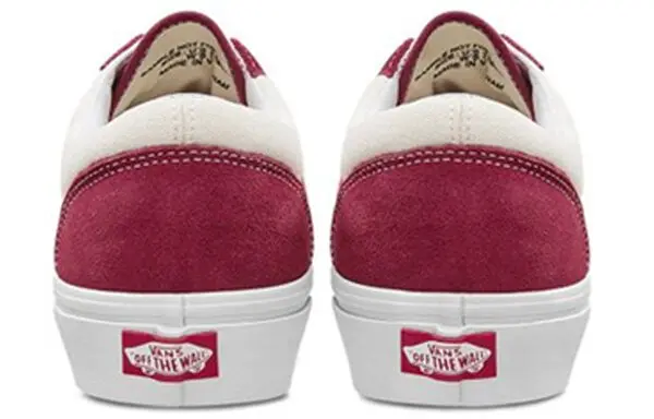 VANS Style 36 Retro Sport Low Top Sneakers - Red/white