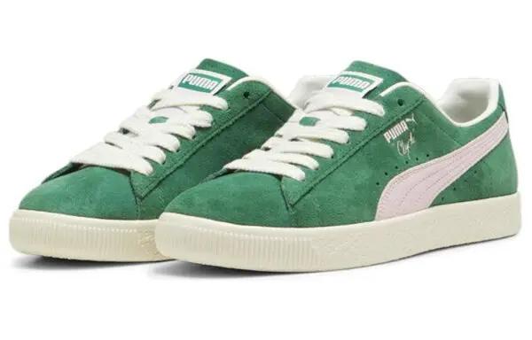PUMA Clyde Og "vine Warm White - Green/white
