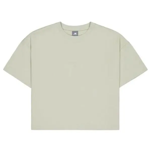 NEW BALANCE Cotton T-shirt Asia Sizing - Grey