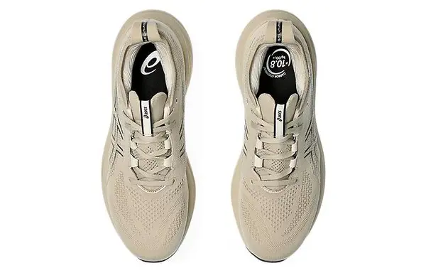 Asics Gel-nimbus 26 Athletic Sneakers - Feather Grey/black